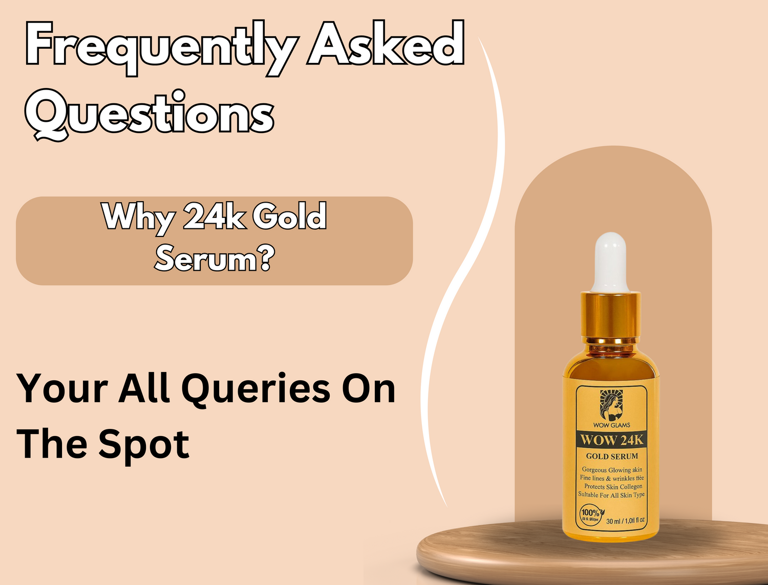 Wow 24k Gold Serum FAQ's | Best Face Serums in Pakistan – Wow Glams